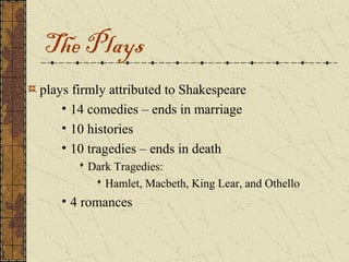 Shakespeare intro | PPT