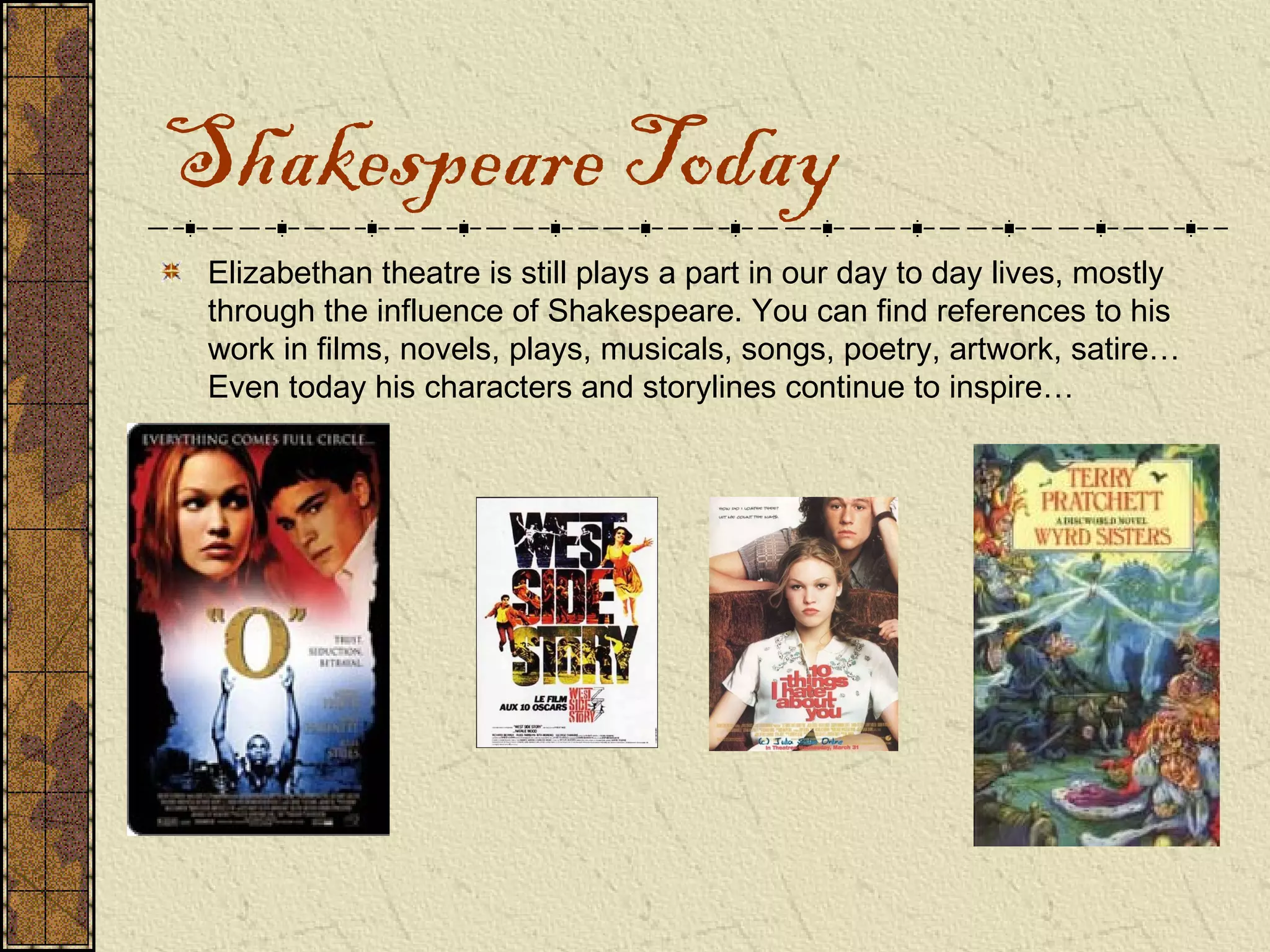INTRO to SHAKESPEARE | PPT