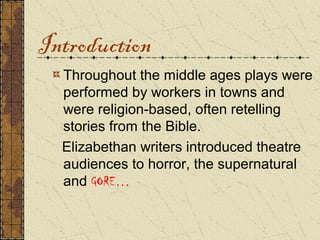 INTRO to SHAKESPEARE | PPT