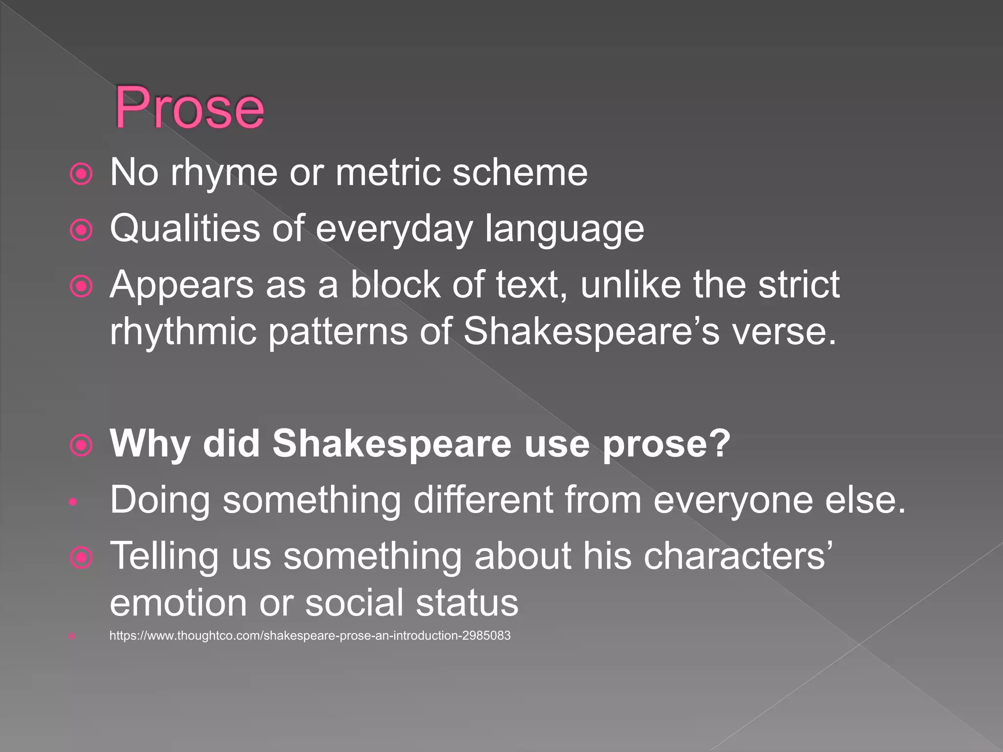 Shakespeare language | PPTX