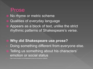 Shakespeare language | PPTX