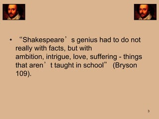 Shakespeare language powerpoint | PPT
