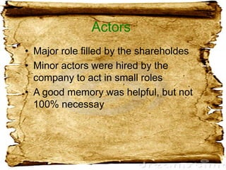 Life Action Role-Playing Games in teaching Shakespeare | PPT