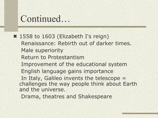 Shakespeare life and_times_ppt | PPT