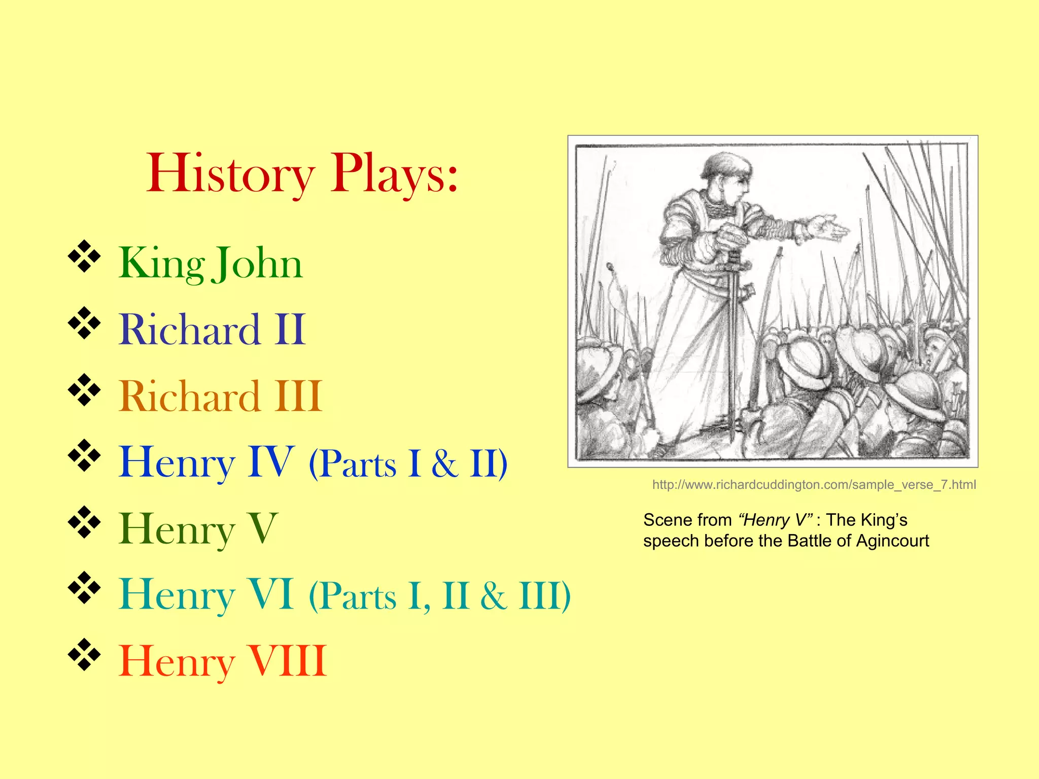 Shakespeare, life and work. | PPT