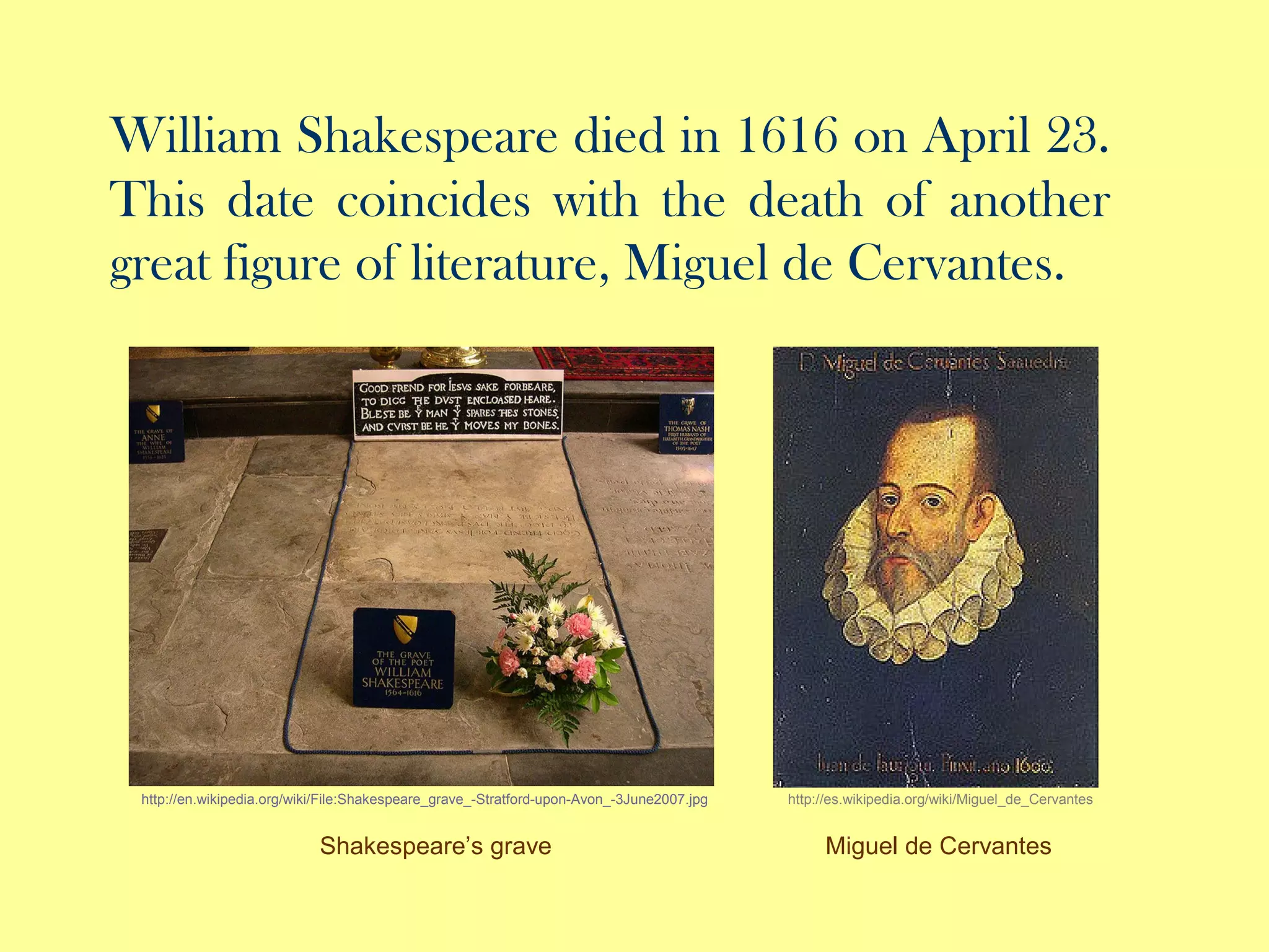 Shakespeare, life and work. | PPT