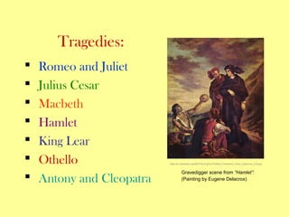 Shakespeare, life and work. | PPT