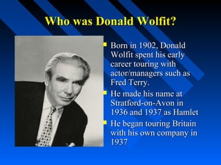 Donald Wolfit's Production of KING LEAR (1944) | PPT