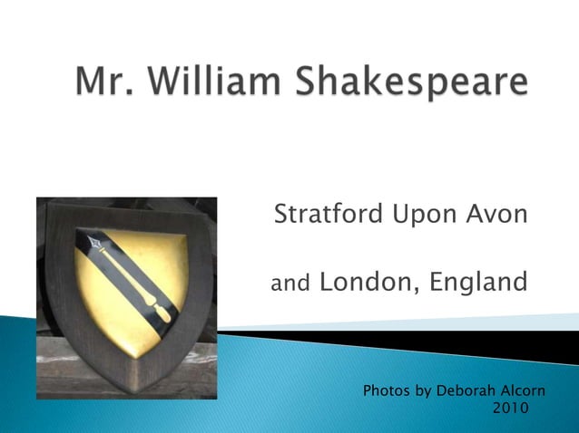 Shakespeare power point | PPTX