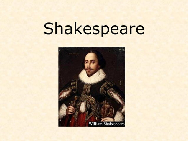 Shakespeare powerpoint[1] | PPT