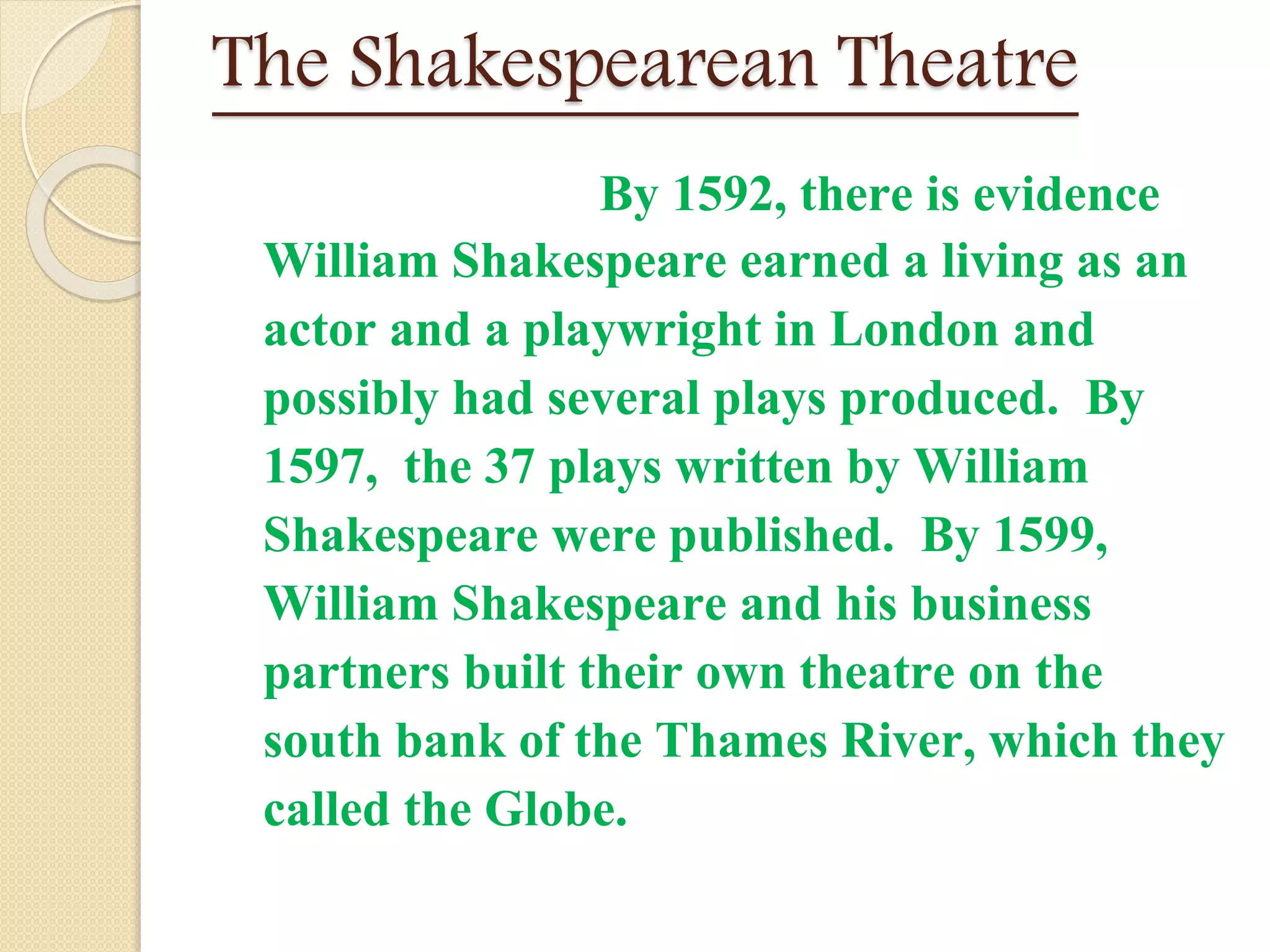Shakespeare powerpoint presentation | PPTX
