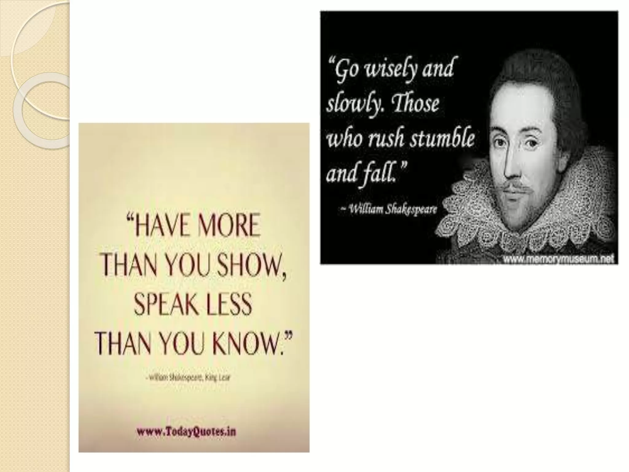 Shakespeare powerpoint presentation | PPTX