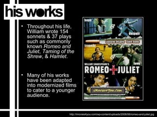 Shakespeare Powerpoint | PPT