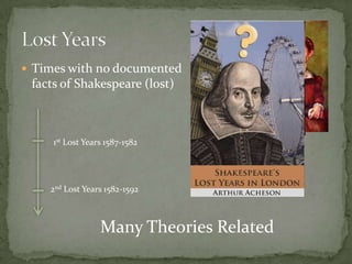 Shakespeare ppt | PPTX