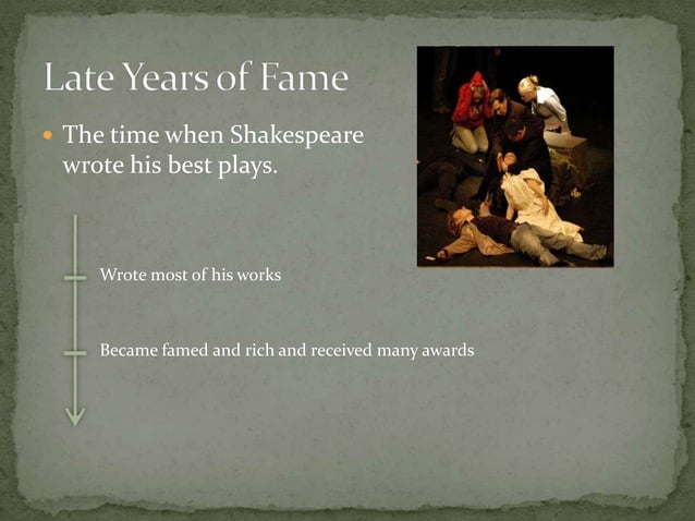 Shakespeare ppt | PPTX | Theater Venues | Attractions