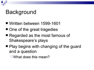 Shakespeare presentation | PPT