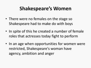 Shakespeare presentation | PPTX