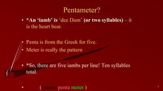 Shakespeare presentation | PPTX