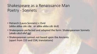Shakespeare renaissance | PPT