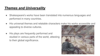 Shakespeare's Eternal Legacy- An Enduring Influence on English ...