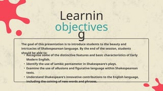 Shakespeare's Langauge - An Extensive Introduction.pptx