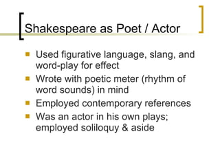 Shakespeare's Language | PPT
