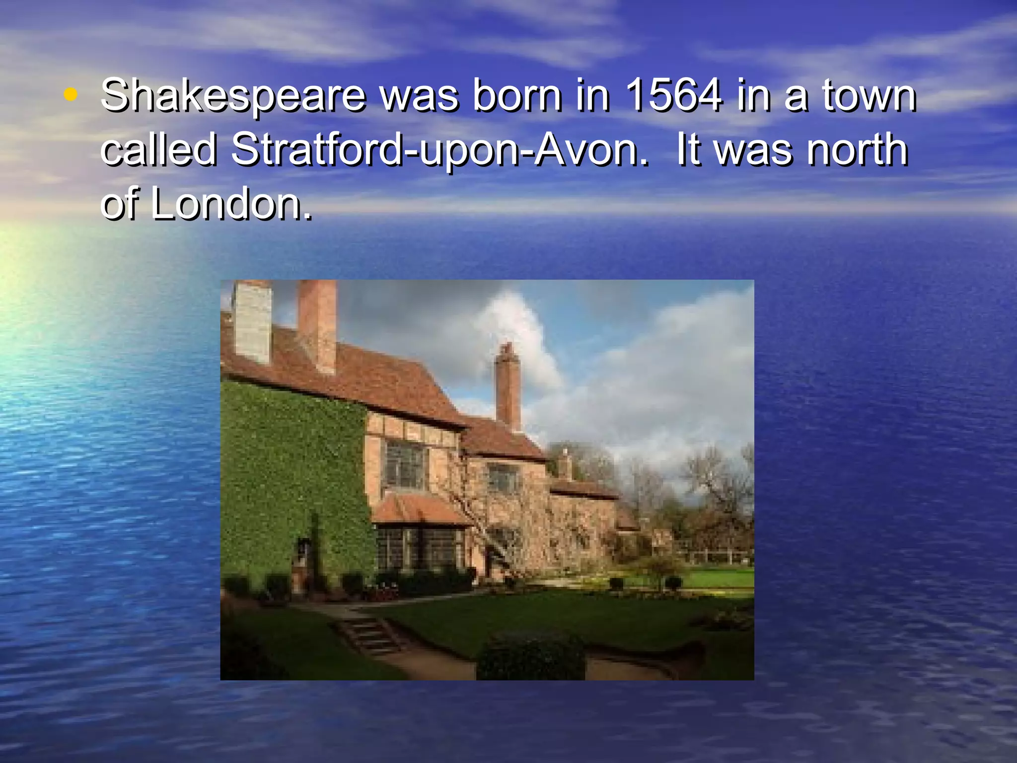 Shakespeare's life | PPT