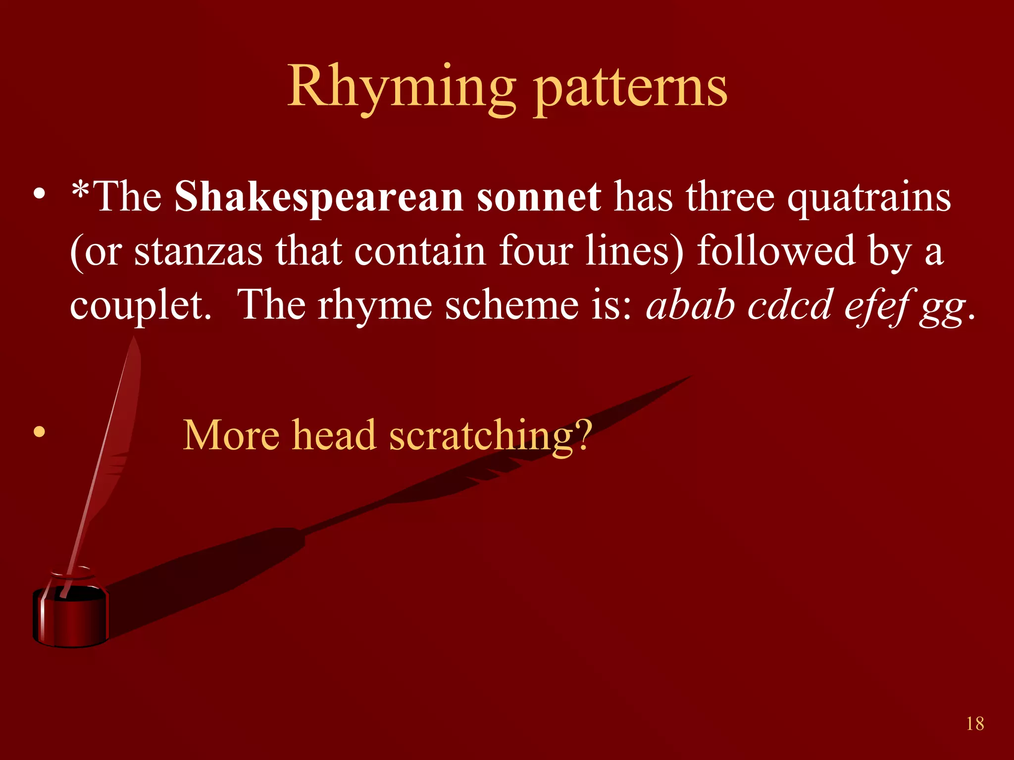 Shakespeare sonnets | PPT
