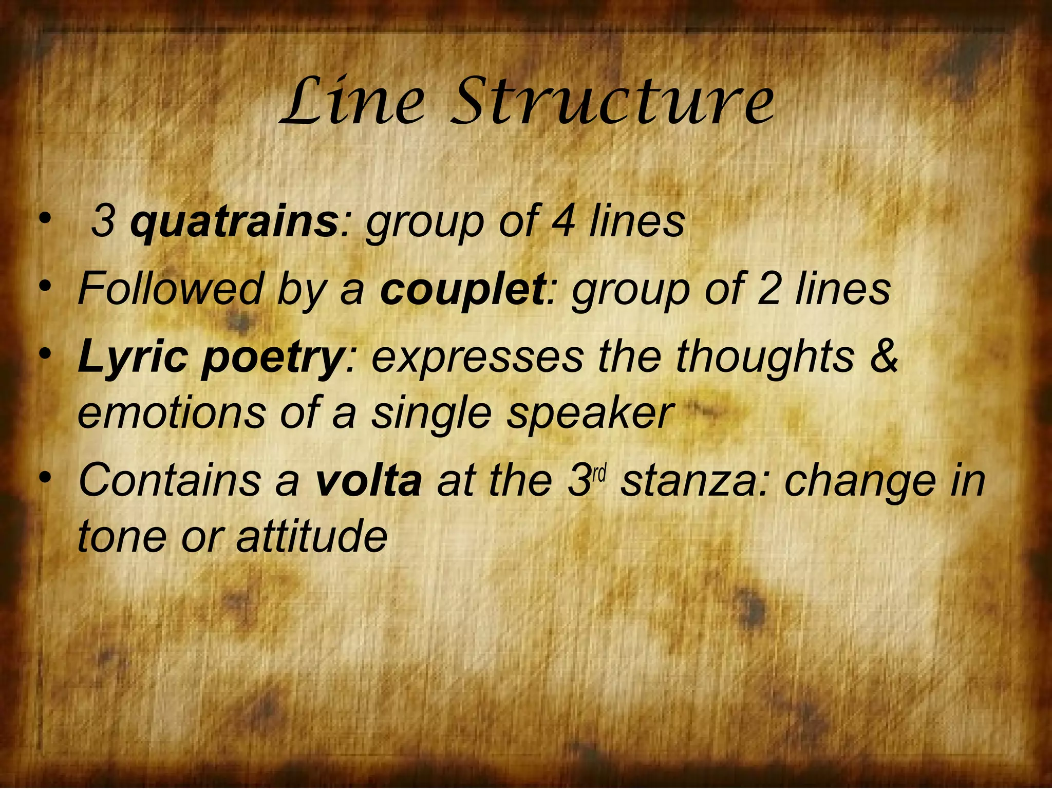 Shakespearean Sonnets | PPT | Poetry | Books and Literature