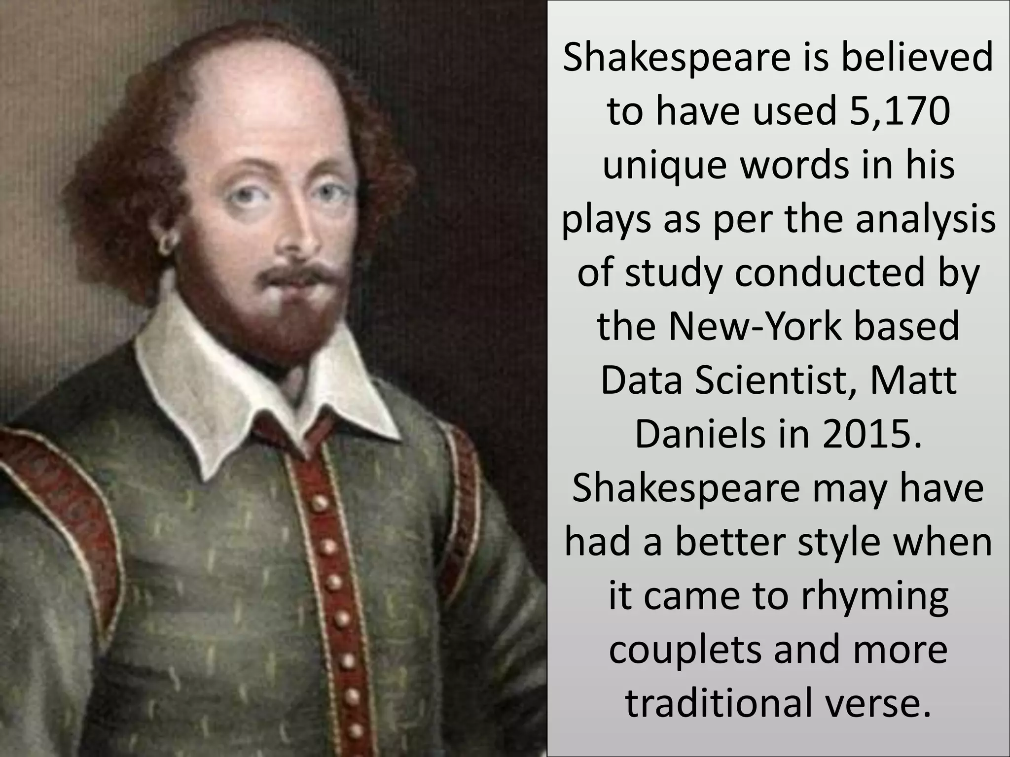 Shakespeare's rhyming couplet | PPTX
