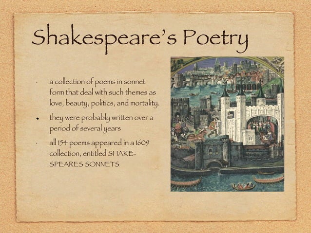 Shakespeares Sonnets | PPT