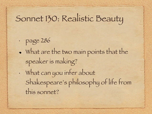 Shakespeares Sonnets | PPT | Poetry | Books and Literature
