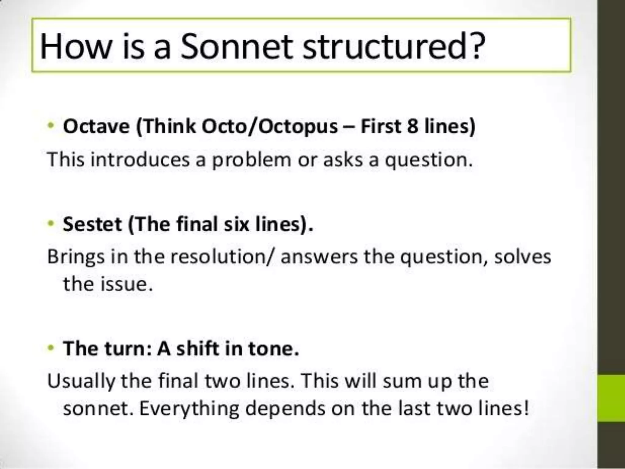 Shakespeare S Sonnets Pptx