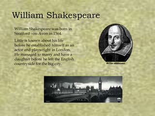 Shakespeares ppt | PPT