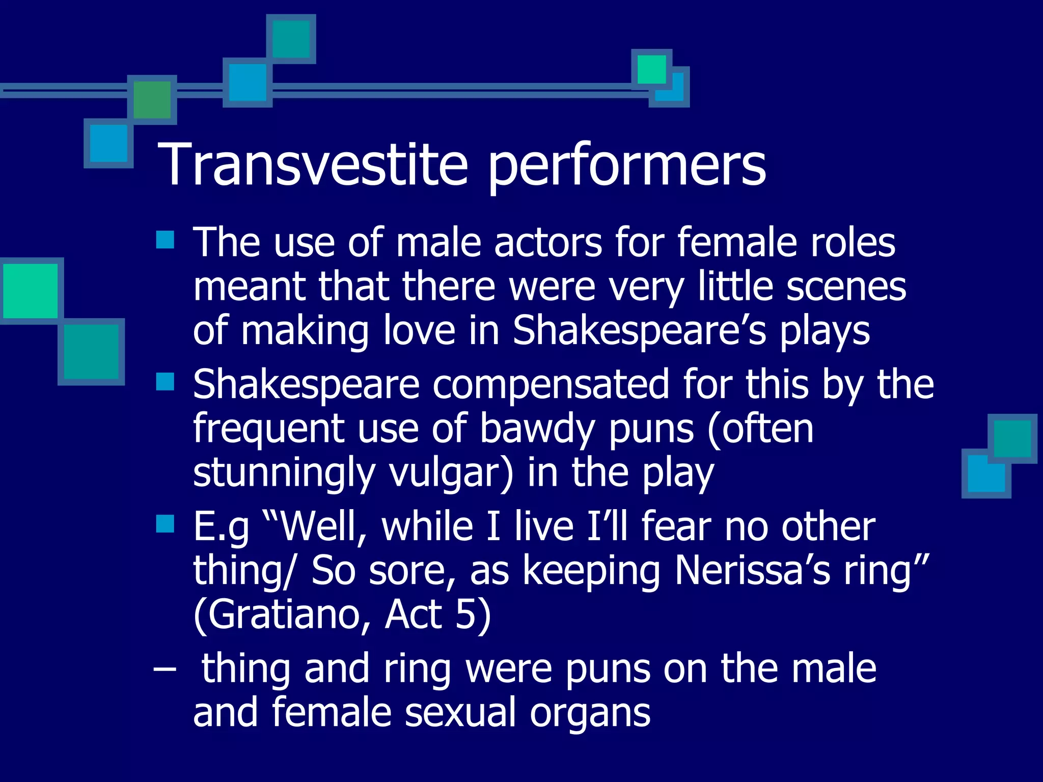 Shakespeare’s Theatre | PPT