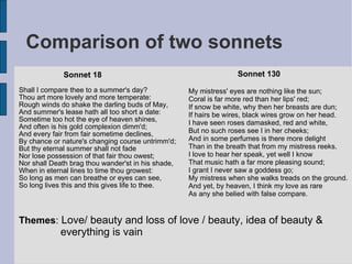 Shakespeare's themes1 by lukas | PPT