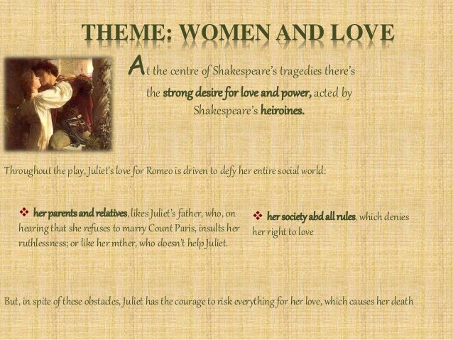 SHAKESPEARE'S PLAYS AND THEMES
