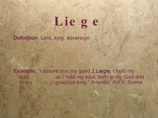 Shakespeare & Olde English | PPT | Poetry | Books and Literature
