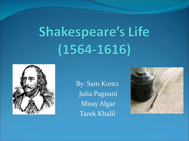 Shakespeareweb | PPT