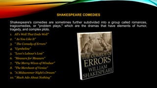 Shakespeare works | PPTX