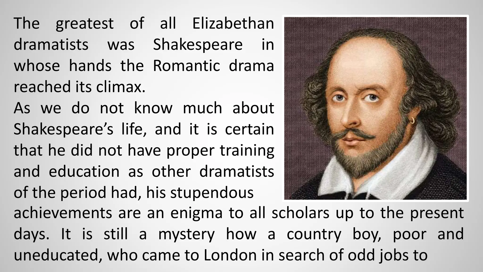 William Shakespeare an English Writer 1564 - 1616 | PPTX