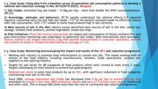 Shake technical package for salt reduction | PPTX