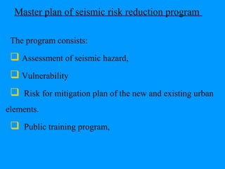 Hamzeh Shakib - Seismic Risk Reduction Program for the Mega City of ...