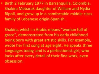 Shakira | PPT
