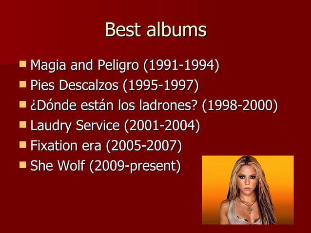 Shakira | PPT