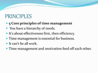 TIME MANAGEMENT | PPT