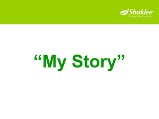 Shaklee Overview Part One | PPT