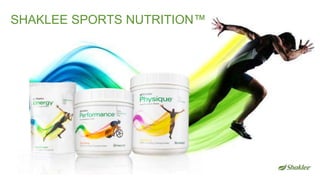Mainstream Your Health - Shaklee Sports Nutrition Presentation | PPT