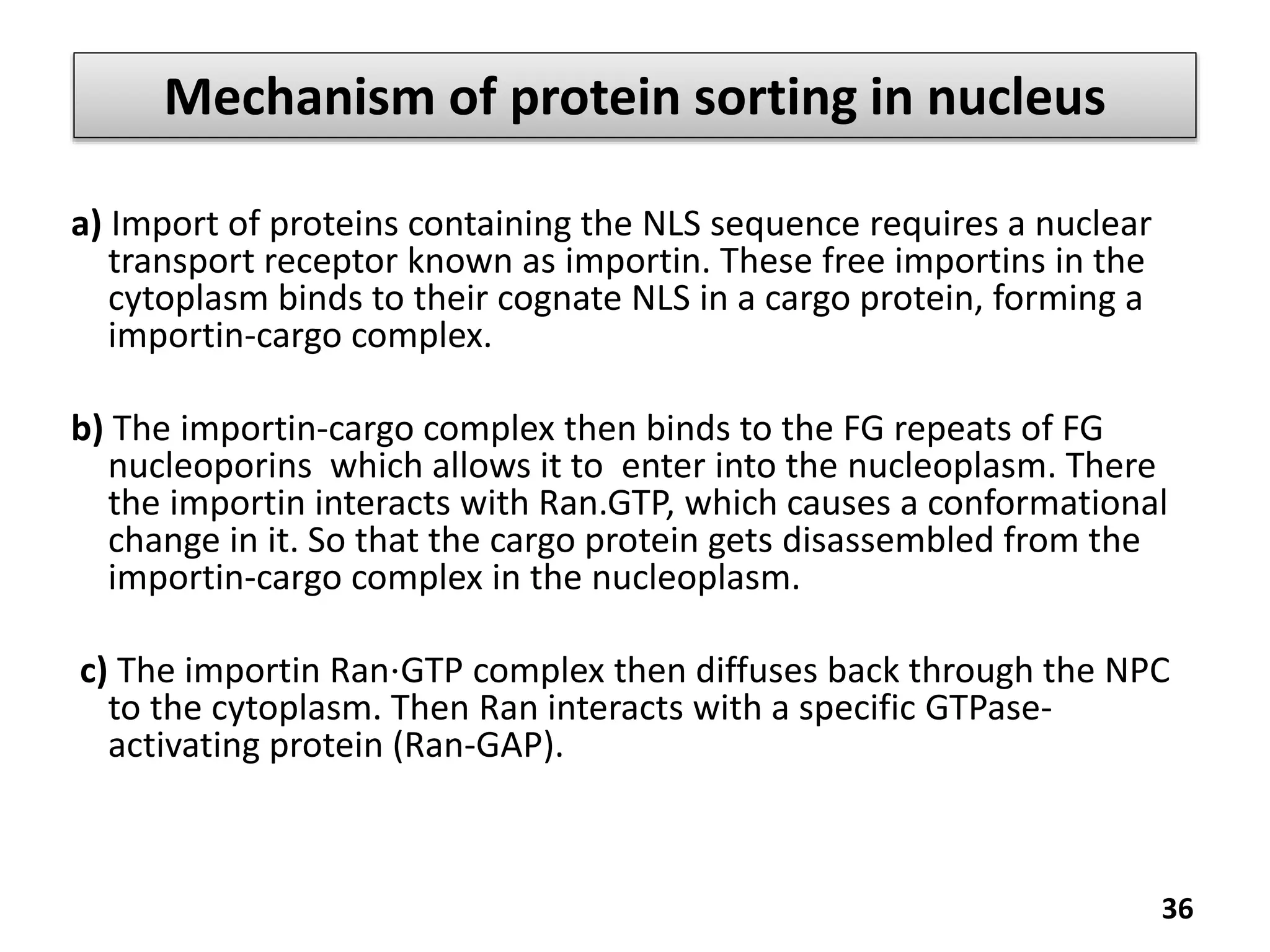 PROTEIN SORTING THROUGH NON-SECRETORY PATHWAY | PPT