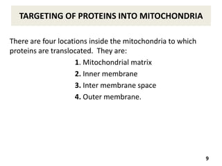 PROTEIN SORTING THROUGH NON-SECRETORY PATHWAY | PPTX
